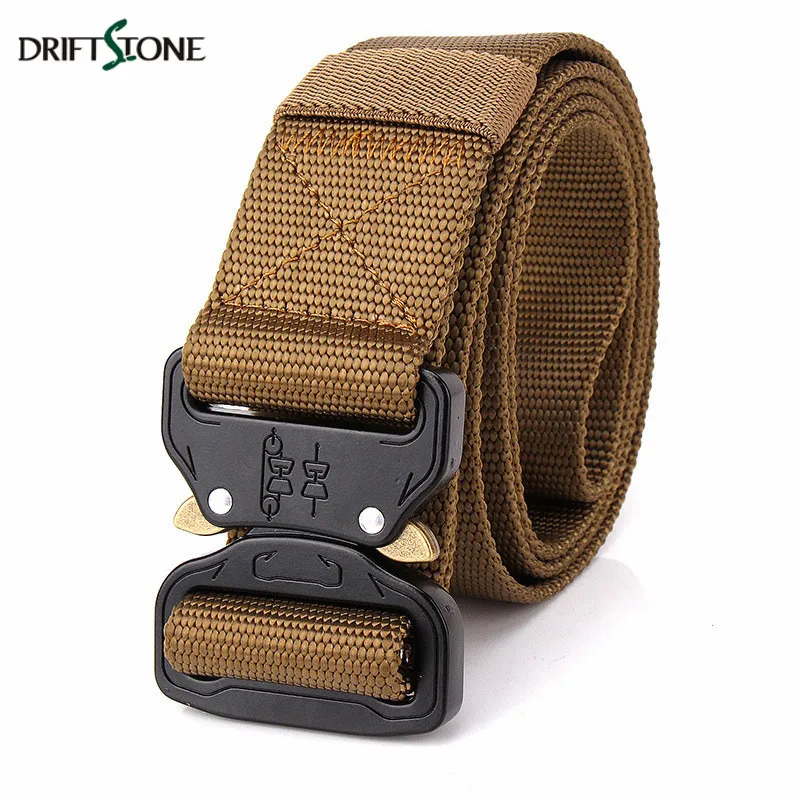 Us Army Military Belt Men Thicken Metal Buckle Nylon Swat Combat ...