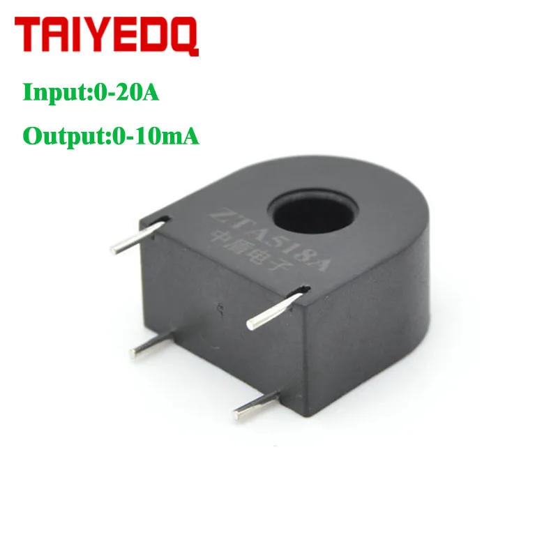 1PCS-Micro-Current-Transformer-0-20A-0-10mA-Ratio2000-1-Wear-Core-Type ...