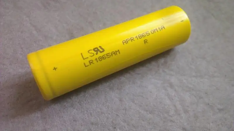 8pcs/lot 100% full new Original LS LR1865 Lifepo4 Battery 3.3V 1100mah ...