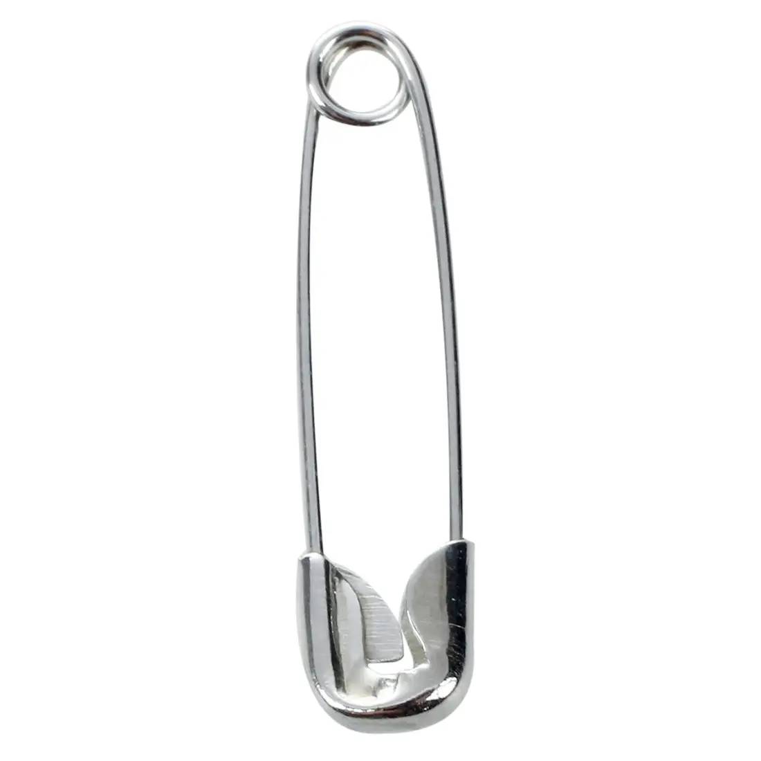 Office Home Mini Sized Coiled Design Silver Tone Safety Pins ...