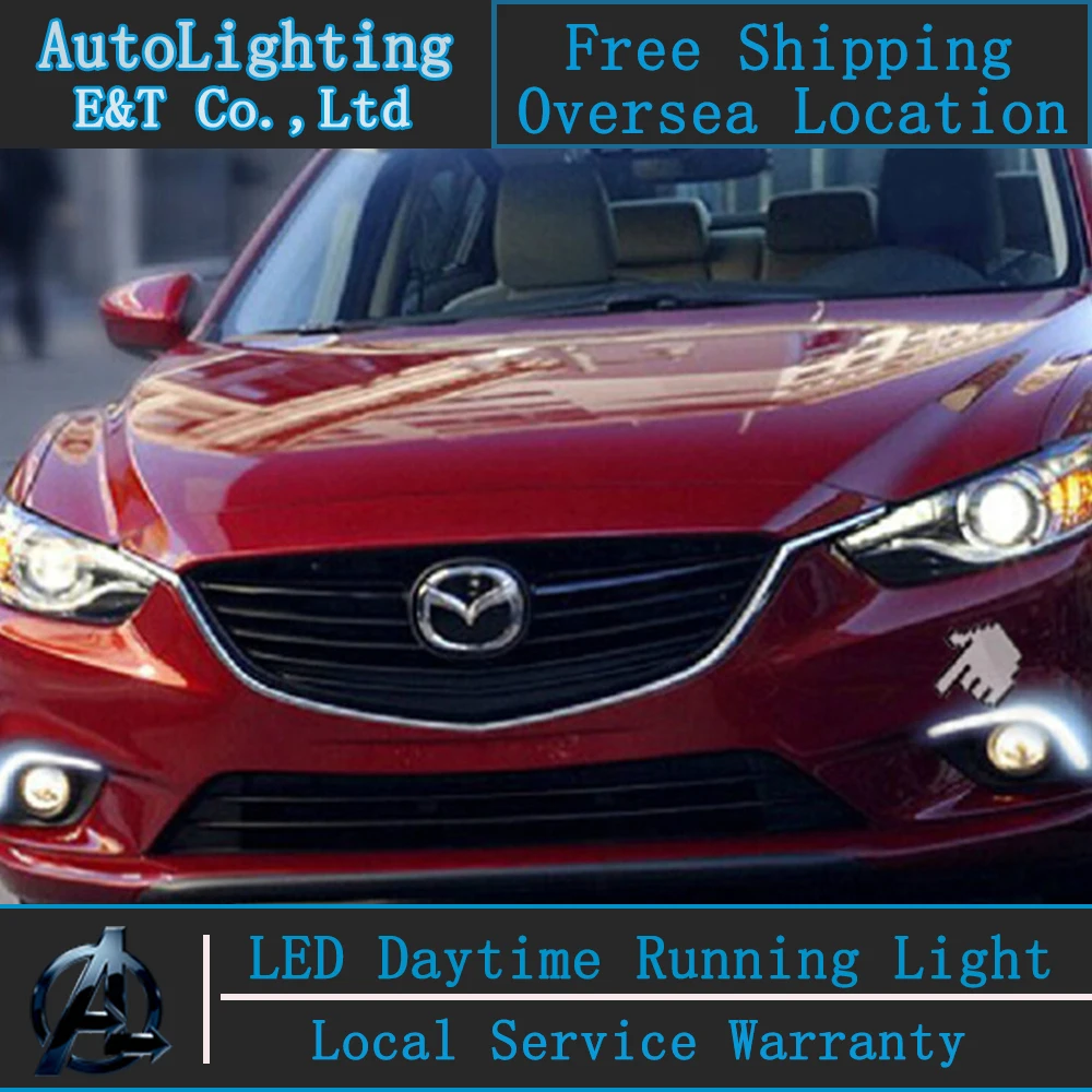 Auto Lighting Style LED Daytime Running Light for Mazda 6 2014 DRL Cob ...