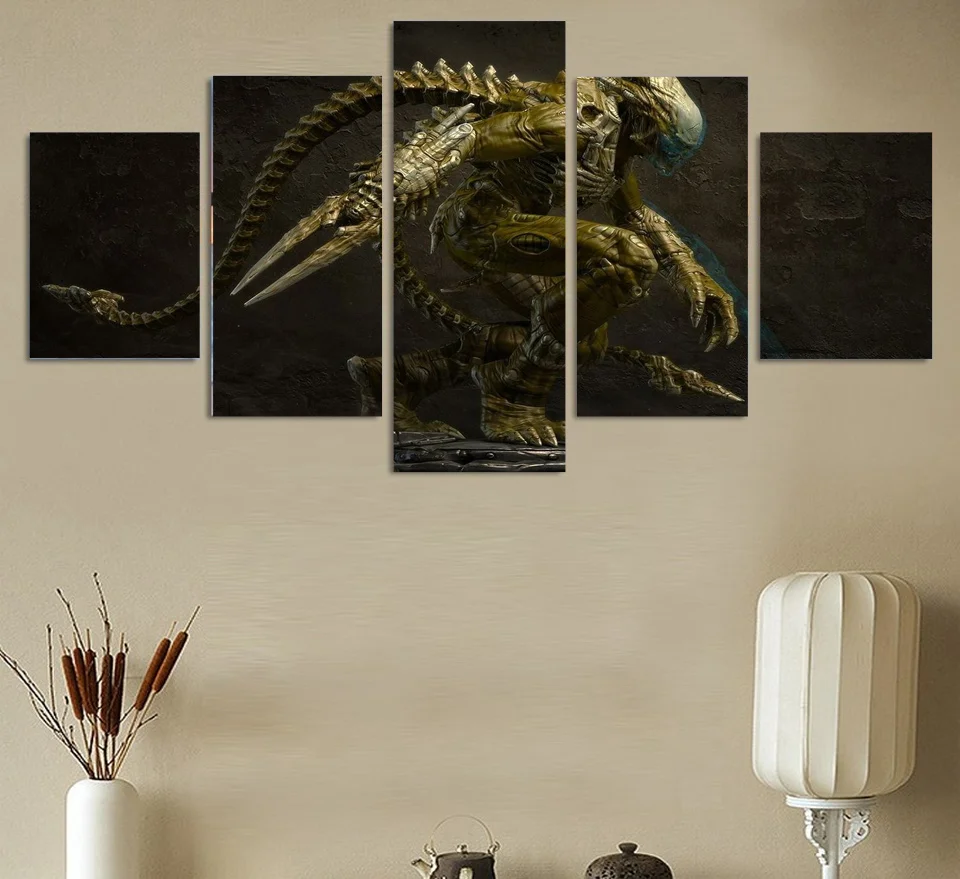 HD Printed Alien alien movie Painting Canvas Print room decor print ...