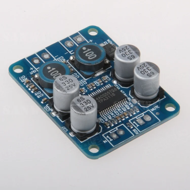 TPA3118 PBTL mono digital amplifier board 1X60W DC12V 24V POWER AMP ...