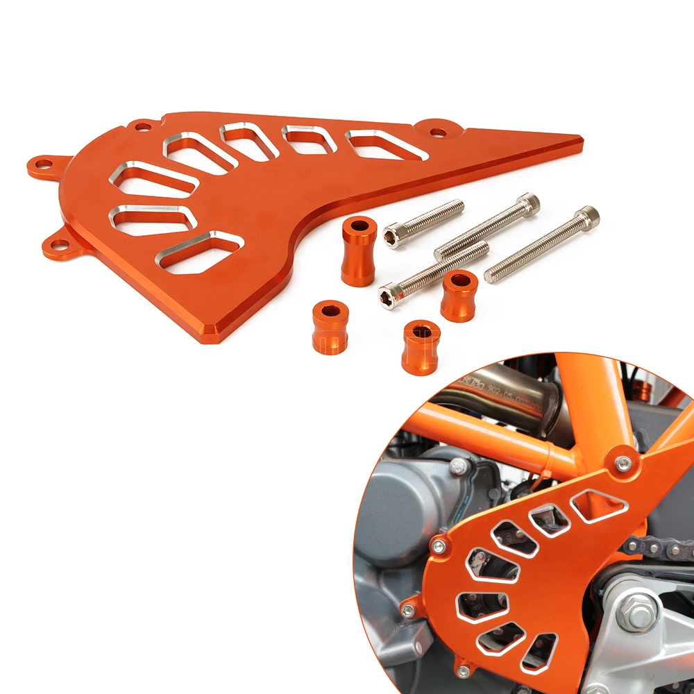 Motorcycle CNC Aluminum Front Sprocket Cover Engine Chain Guard Case ...