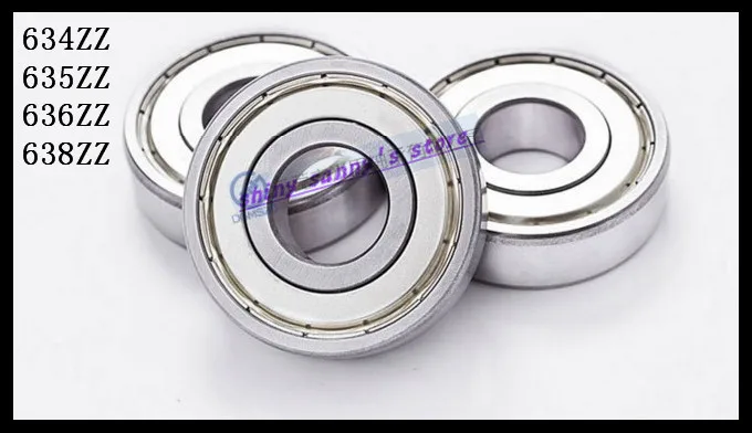 30pcs/Lot 636ZZ 636 ZZ 6x22x7mm Mini Ball Bearing Miniature Bearing ...