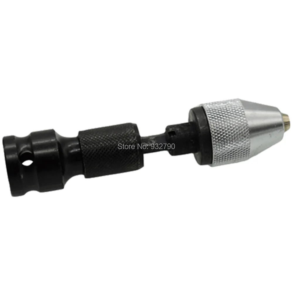 Keyless Drill Chuck 1/4" 6mm Hex Drive Shank Mini Quick Change 0.3 to 6 ...