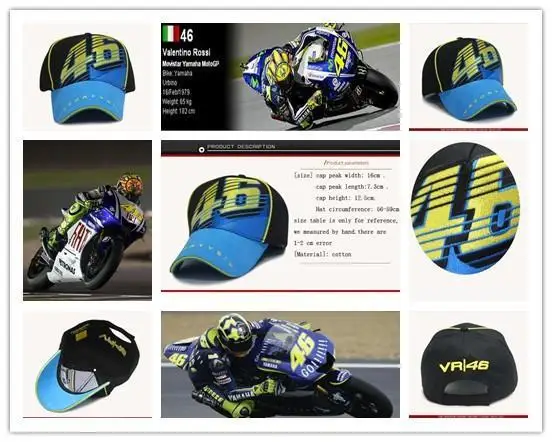 F1 racing motorcycle Moto GP snapback cap bone gorras hat baseball ...