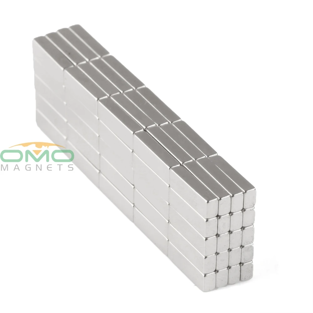 OMO Magnetics 100PCS Super Strong Block Cuboid Magnets Rare Earth ...