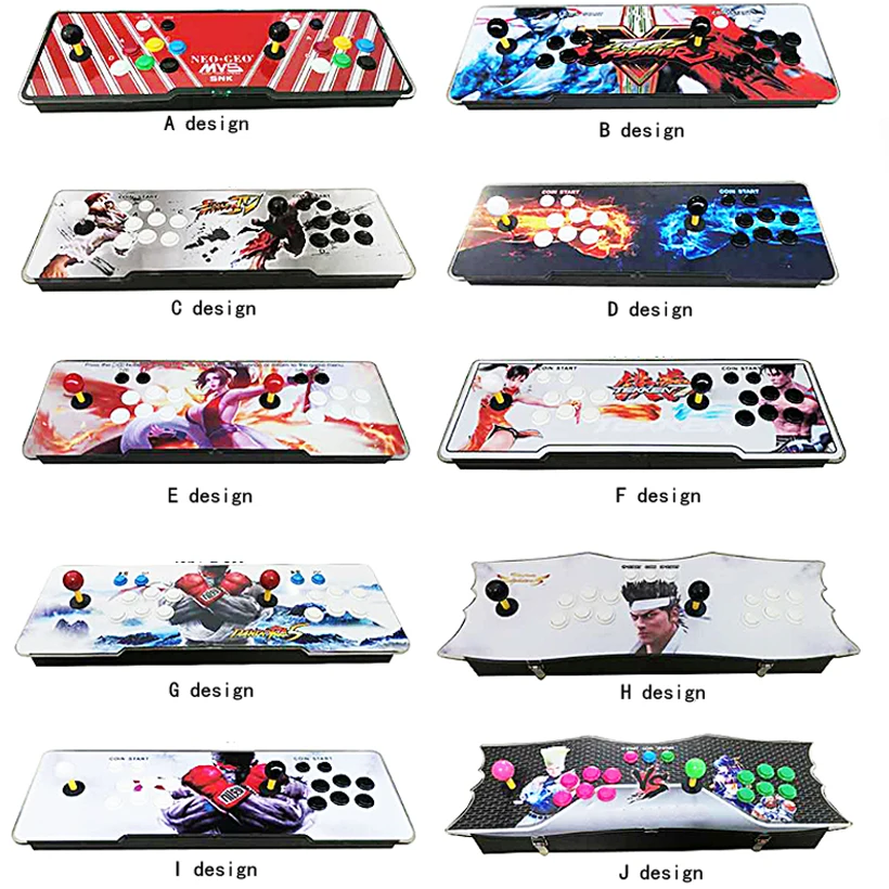 PandorKey 5S 999 in 1 Arcade Game Console Arcade Joystick for TV & PC ...