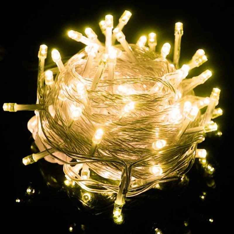 Waterproof 20M 200 LEDs led string light colorful holiday led lighting ...