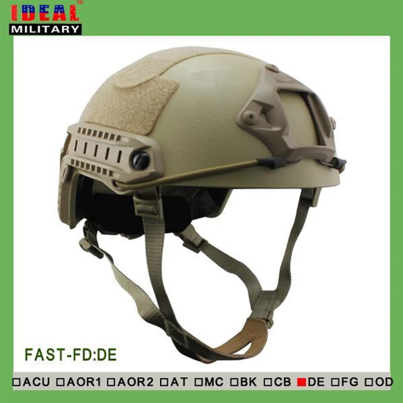Tactical Hunting NIJ IIIA FAST Ballistic Helmet With Report Ops Core ...