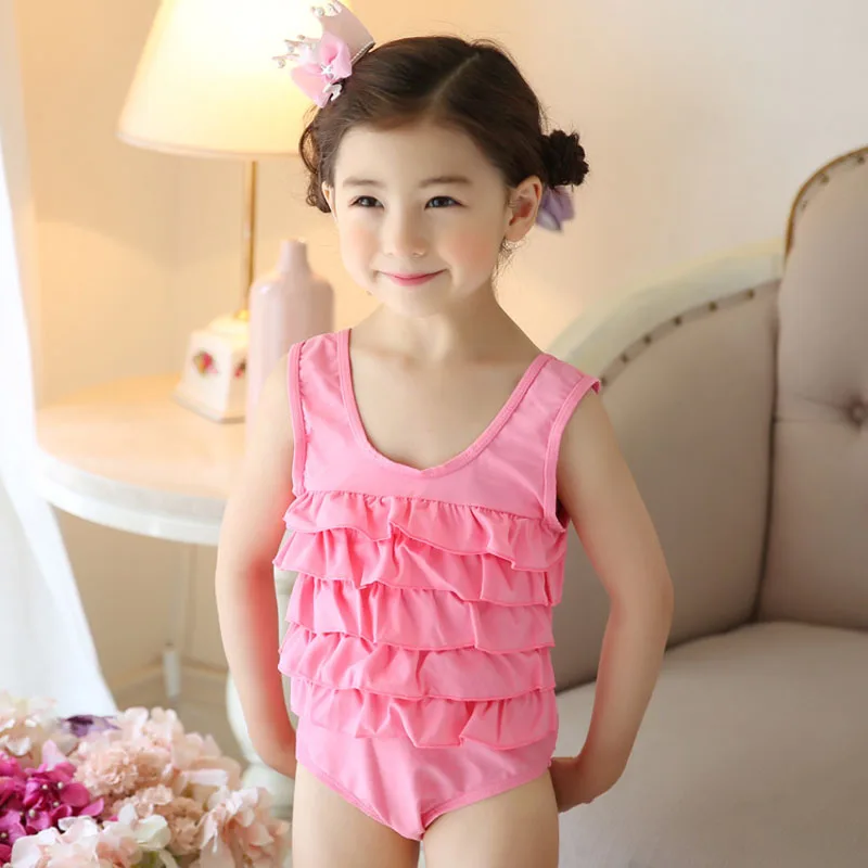 2019 Heißer Verkauf Rushed Nette Kind Bikini Badeanzug Bademode Hohe Taille Badeanzug Für Kinder