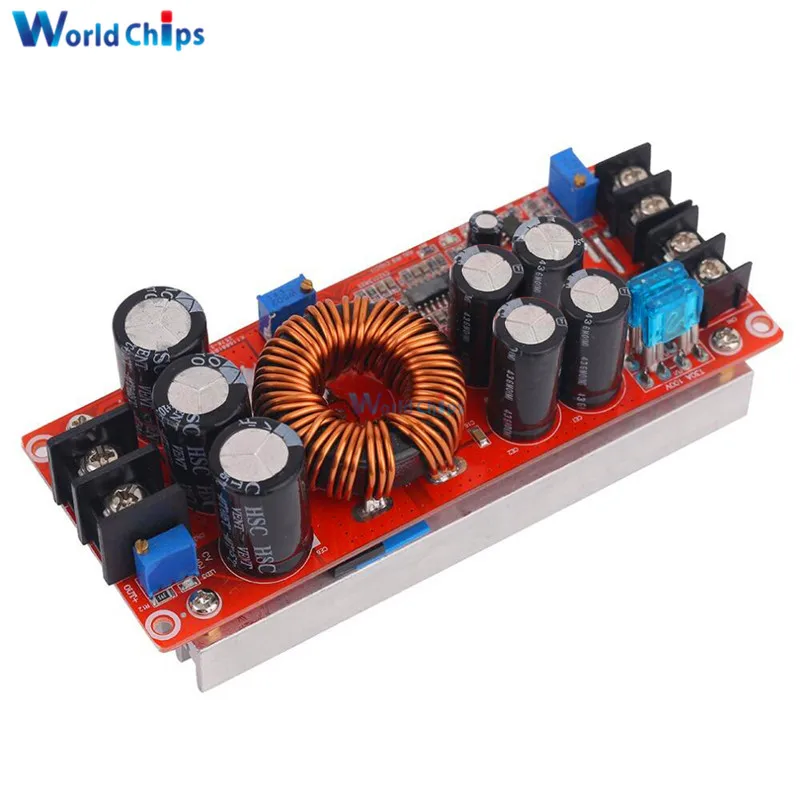 DC 20A 1200W Step Up Boost Constant Current Module Variable Voltage ...