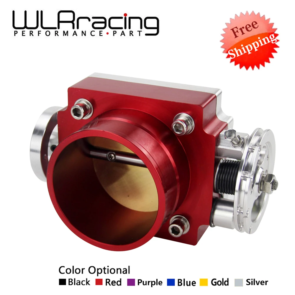 Free Shipping New 65mm Throttle Body Performance Intake Manifold Billet ...