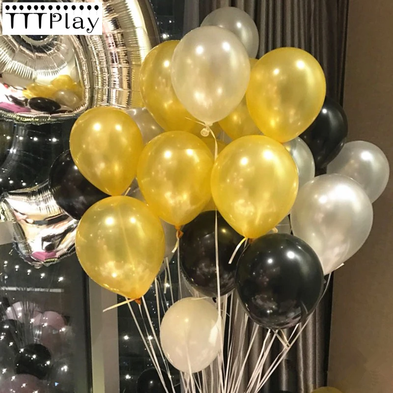 Globos inflables redondos de látex para decoración de bodas, globos ...