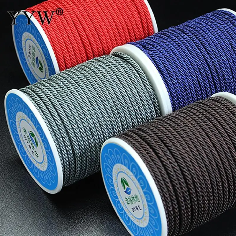 Aliexpress.com : Buy DIY Jewelry Findings 16.5m/spool 3mm Nylon Cord ...