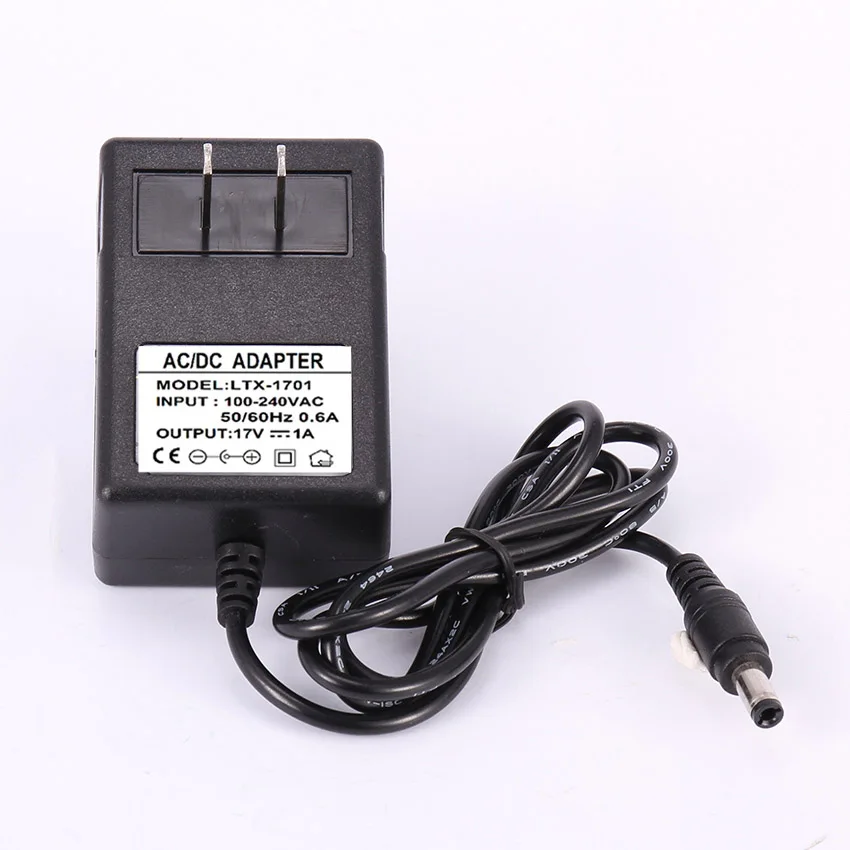 High quality 1PCS AC DC Power Supply 17V 1A Adapter AC 100V 240V ...