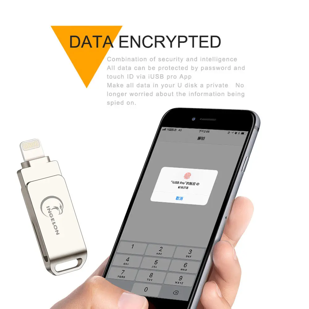 Hot Offer Ingelon USB Flash 32gb Pendrive 16gb 64gb 128gb Encrypted usb ...
