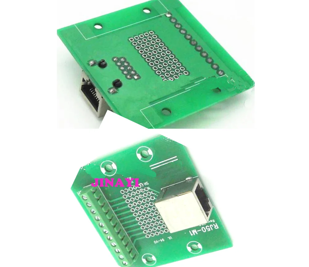 10pcs Rj50 Adapter Terminal Breakout Board Lan Connector Terminal ...