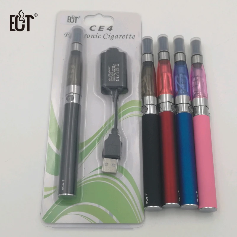 Facotry price eGo e Cigarette CE4 eGo Kits 1.6ml Atomizer 650mah 900mah ...
