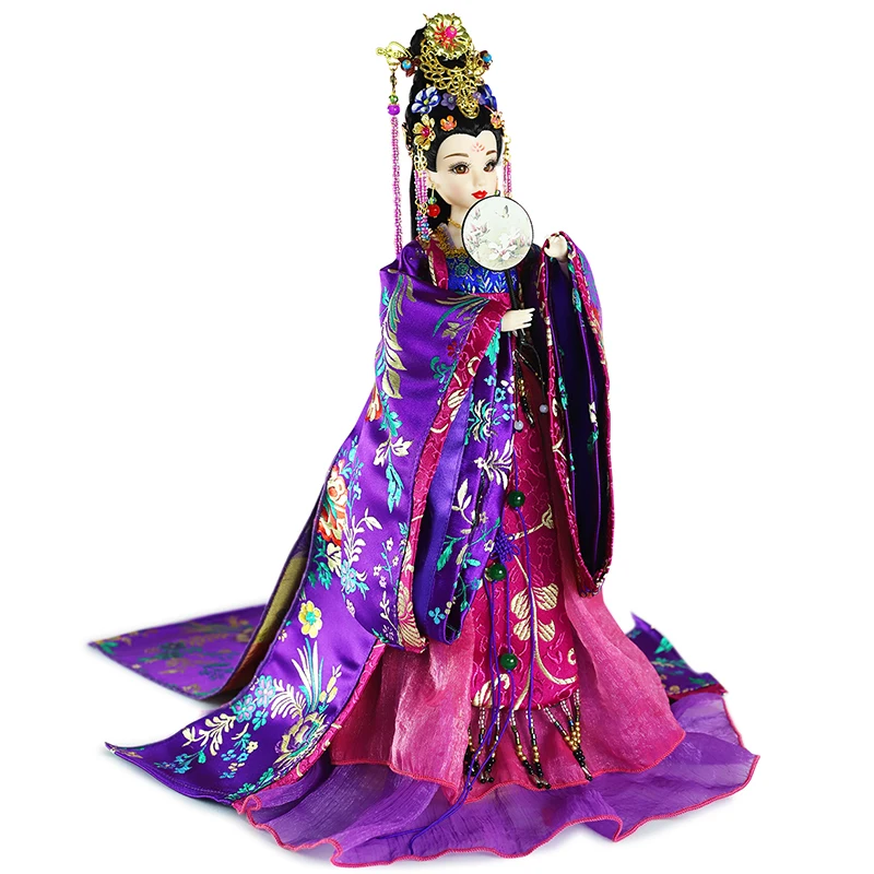 14" Collectible Chinese Ancient Costume Dolls With 3D Realistic Eyes ...