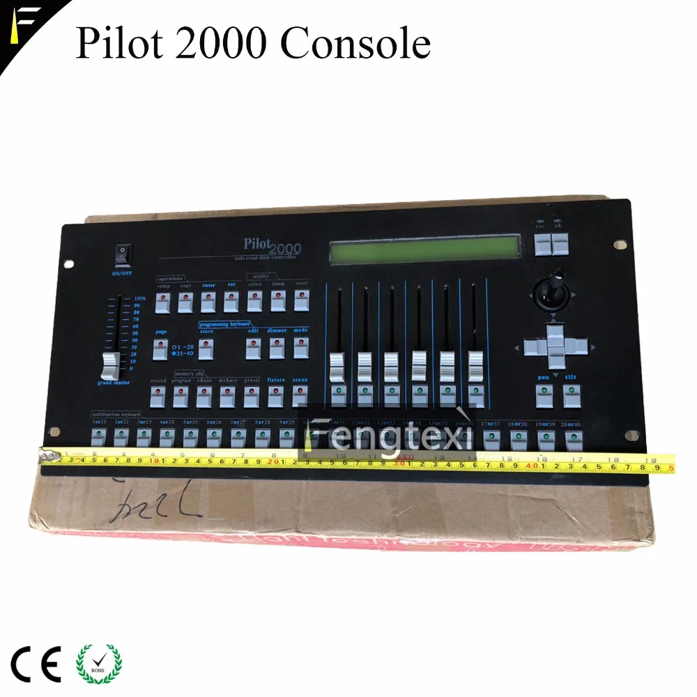 PILOT 2000 คอนโซล DMX512 แสงคอมพิวเตอร์คอนโซล Moving Head Light CONTROLLER|moving head light ...