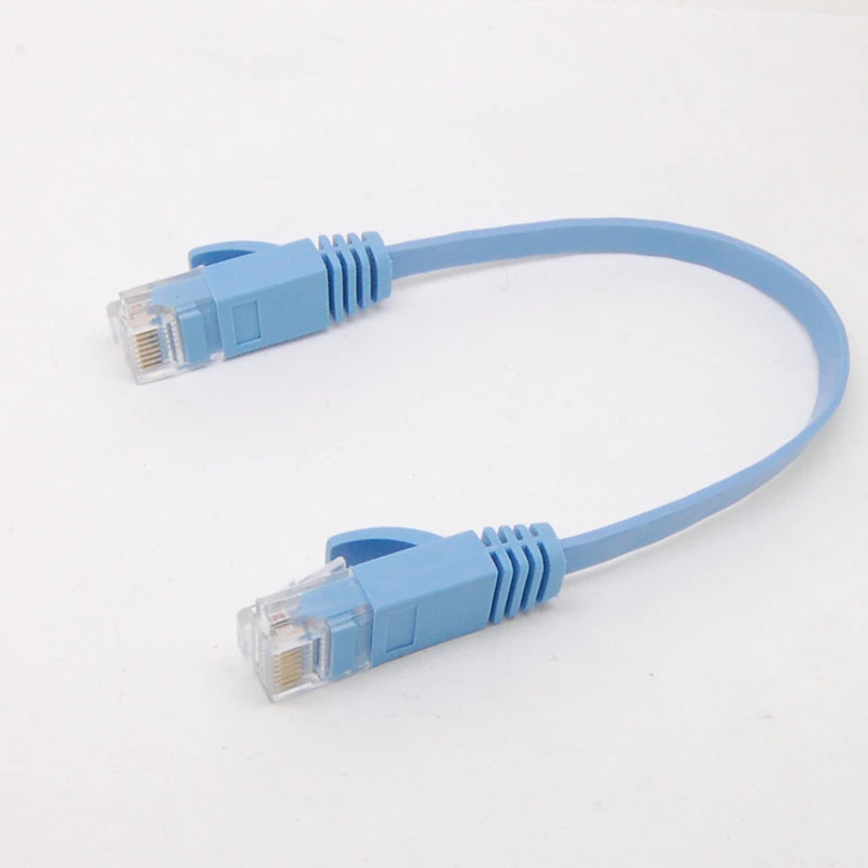 10/100/1000m 20cm 0.6feet Cat 6 Lan Ethernet Network Cable Patch Lead ...