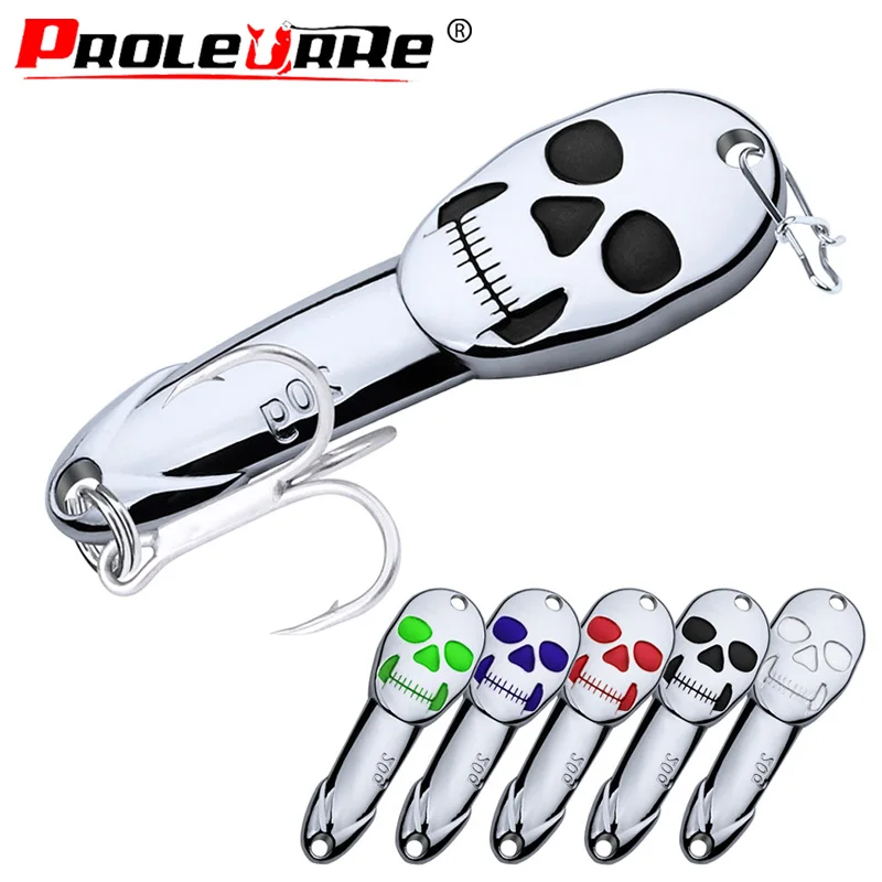Metal Wobble Fish Lures Spoon Lure | Bass Fishing Lure Metal Spoon ...