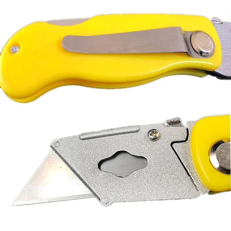 Utility Scalpel Set – Folding Aluminum Handle in Various Colors with 4 ...