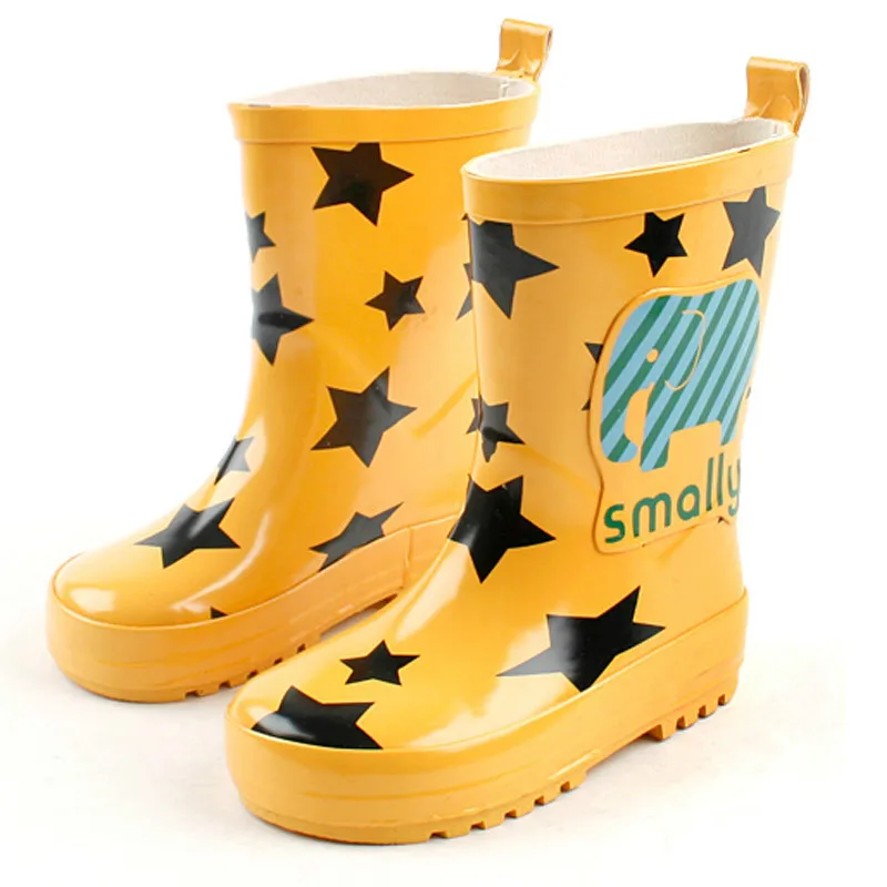 Children Rain Boots Baby Cute Neutral Good Cartoon Fashion Boys and ...