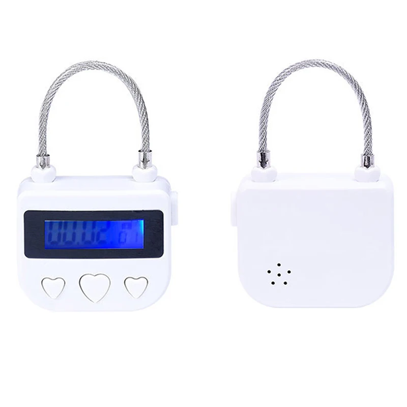 Time Lock Fetish Handcuffs Mouth Gag Electronic Timer Bdsm Bondage ...