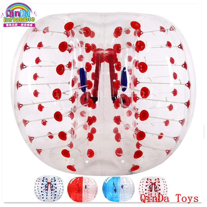 Transparent Human Body Soccer With Air Pump, 1.5m Inflatable Bubble ...