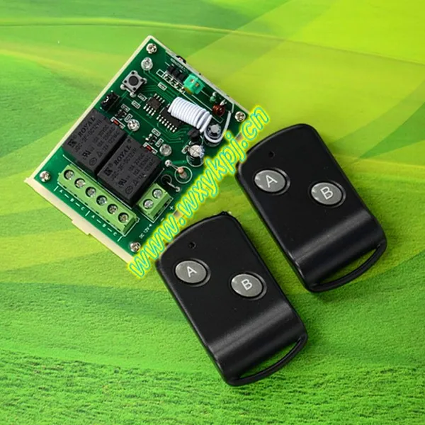 DC12V 2CH RF wireless power tool switch trigger switch 315mhz 433mhz ...