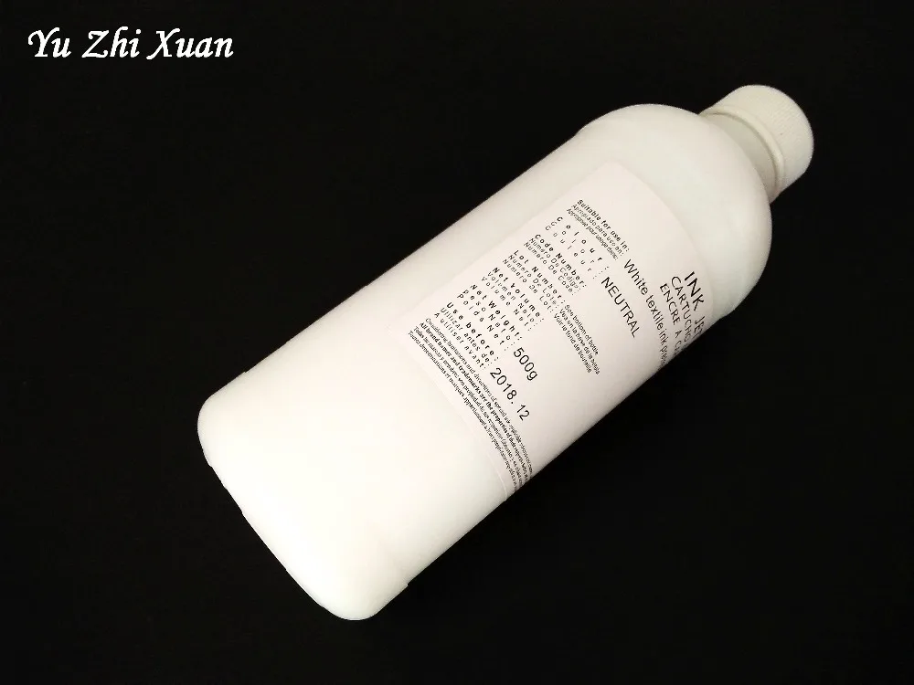 500ml white textile ink pre treatment liquid for Epson R1900 R2000 1390 ...