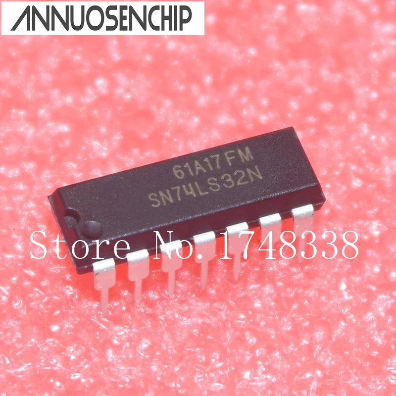 Free shipping 100PCS HD74LS32P 74LS32 DIP 14 Quad 2 input Gate NEW ...