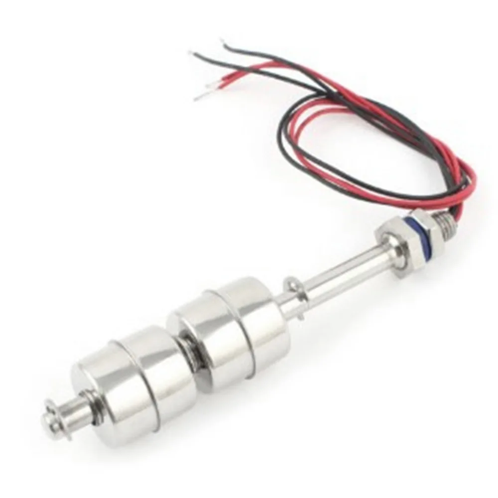 1 Pc Vertical Stainless Steel Dual Ball Tank Liquid Water Level Sensor ...