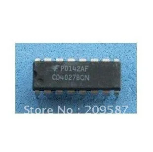 20 개 CD4027 4027 CD4027BE 4000 CMOS 듀얼 J K 마스터/슬레이브 플립 플롭 DIP 16|flip ...