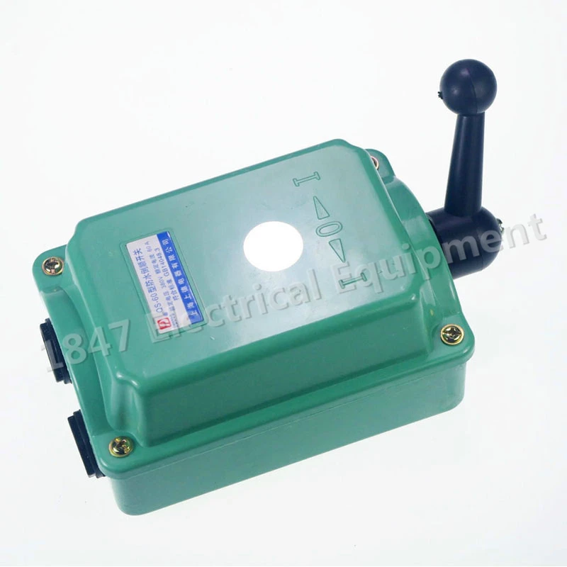 1 Pcs New 15A 380V QS 15 Forward Stop Reverse Motor Waterproof switch ...