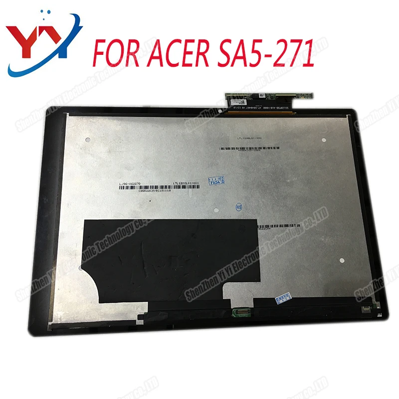 Original New 12" Lcd Screen Display For Acer Switch Alpha 12 Sa5-271 ...