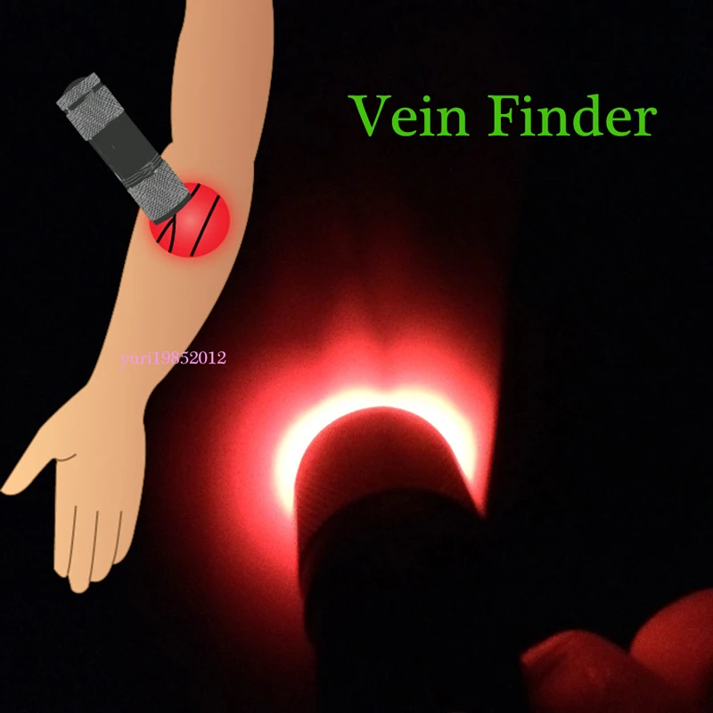 New Red Lamp Nurses Vein Viewer Phlebotomy Skills Blood Draw & Iv ...