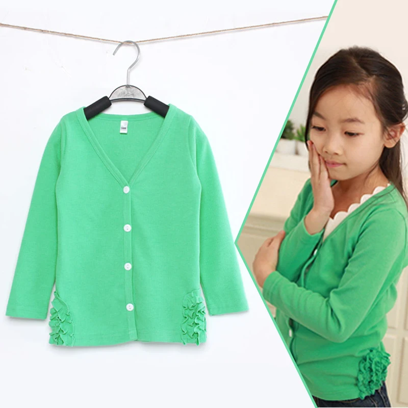 Girls sweater casaco menina new spring kids Brand cardigan outerwear ...