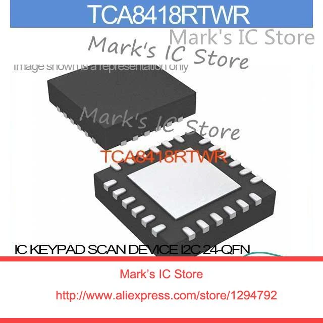 TCA8418RTWR ic キー パッド バーコードスキャンデバイス i2c 24 QFN TCA8418RT 8418 TCA8418 ...