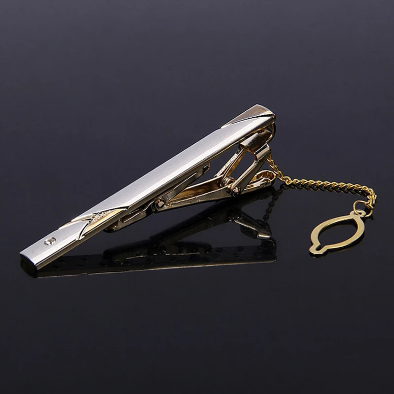 Men-s-Business-Metal-Necktie-Bar-Formal-Shirt-Wedding-Ceremony-Gold-Tie ...