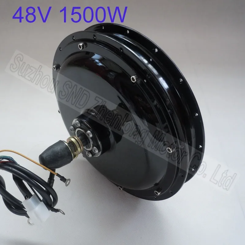 60V 48V 1500W For ebike Rear Motor Electric Bicycle Brushless Gearless ...