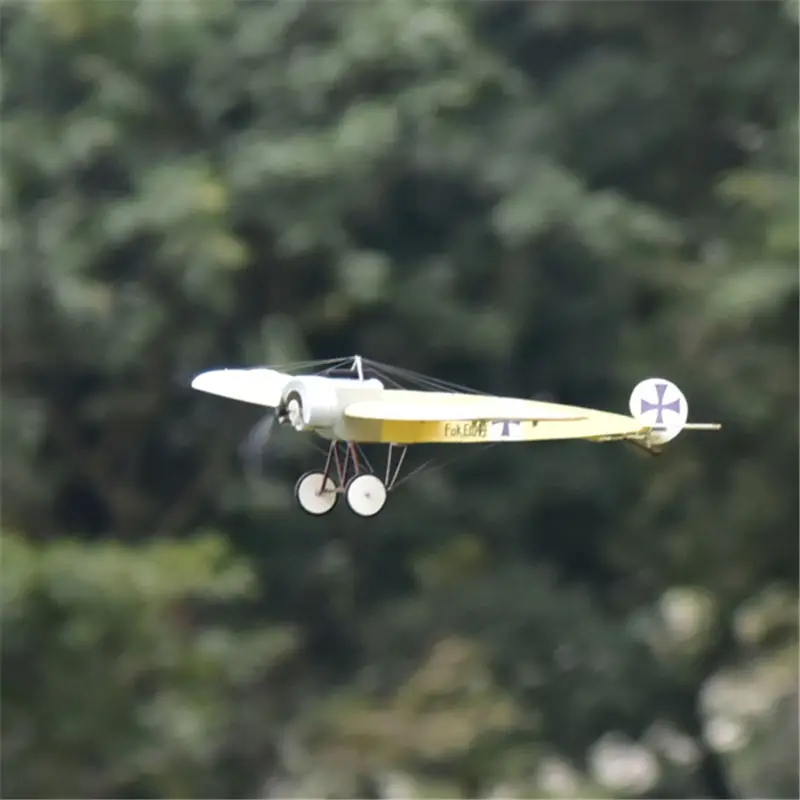 Fokker E3 480mm Wingspan Balsa Wood Laser Cut RC Airplane KIT Hot New ...