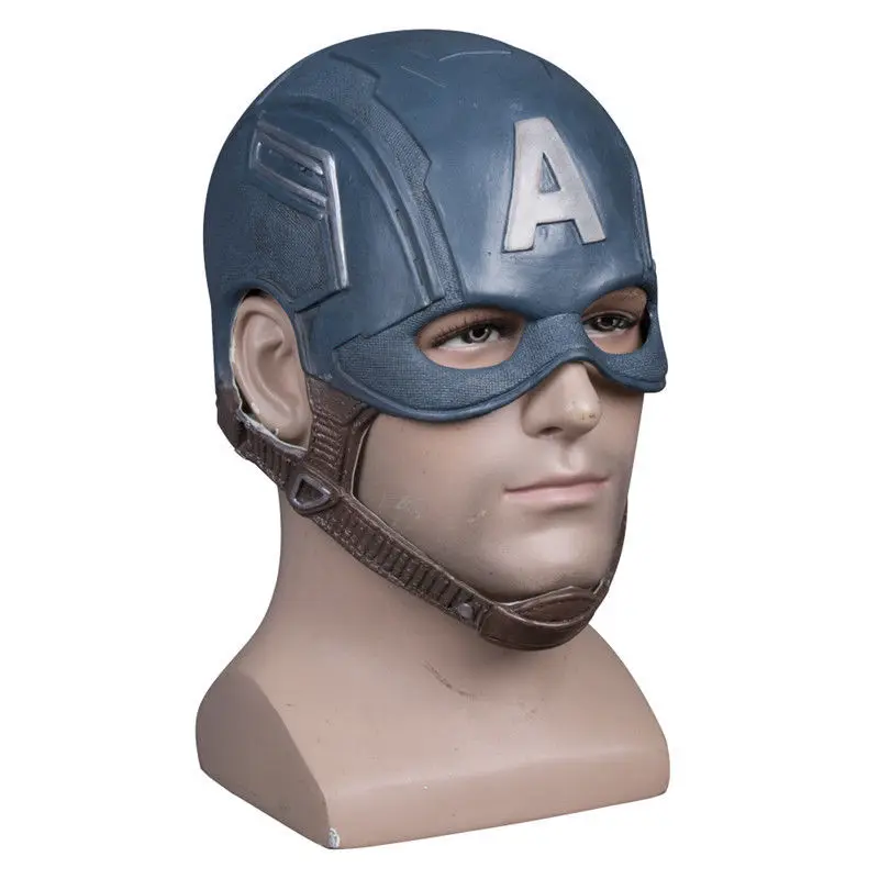 Superhero Steve Rogers Helmet Cosplay Mask - AllCosplay.com
