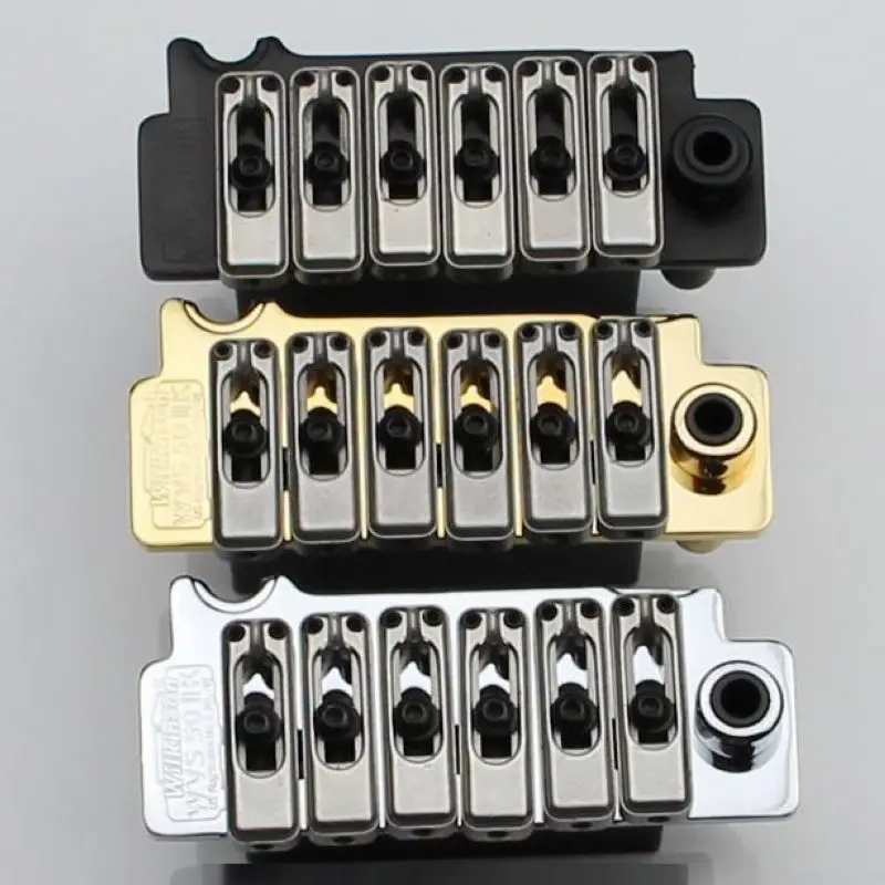 New-Wilkinson-WVS50IIK-Guitar-Tremolo-Bridge-Kit-Chrome-Black-and-Gold ...