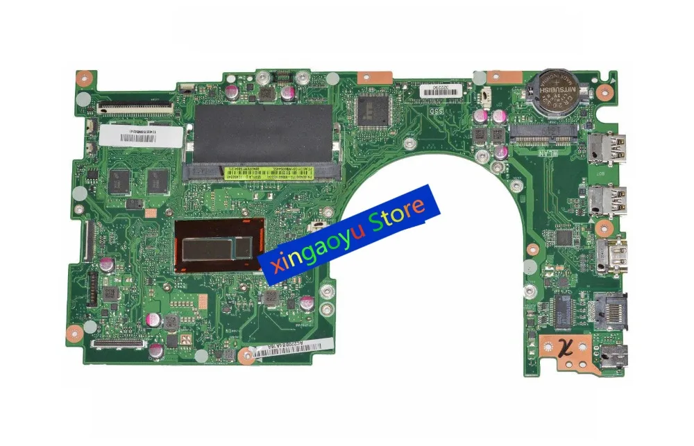 For Asus Q501LA Laptop Motherboard DDR3L 4GB RAM i5-4200U CPU 60NB01F0 ...