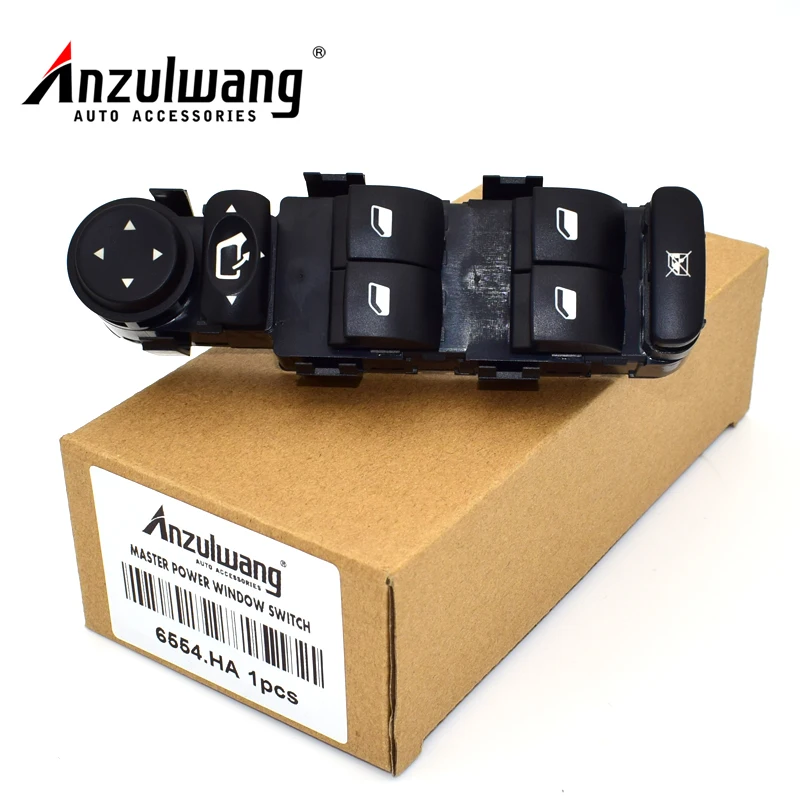 Anzulwang 6554.ha 6554ha Left Front Door Glass Lifter Switch Electric ...