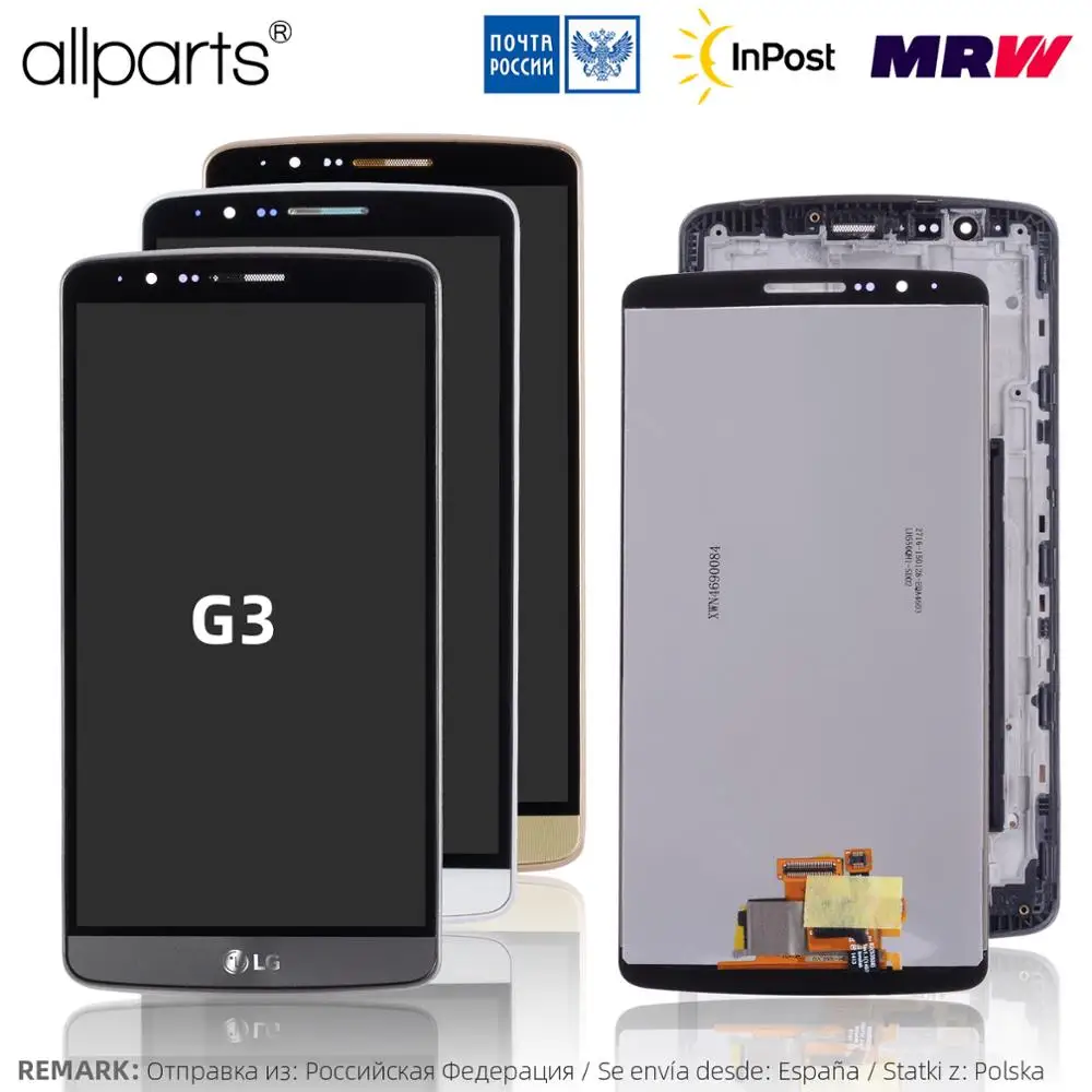 Original LCD For LG G3 LCD Display Touch Screen Digitizer For LG G3 ...